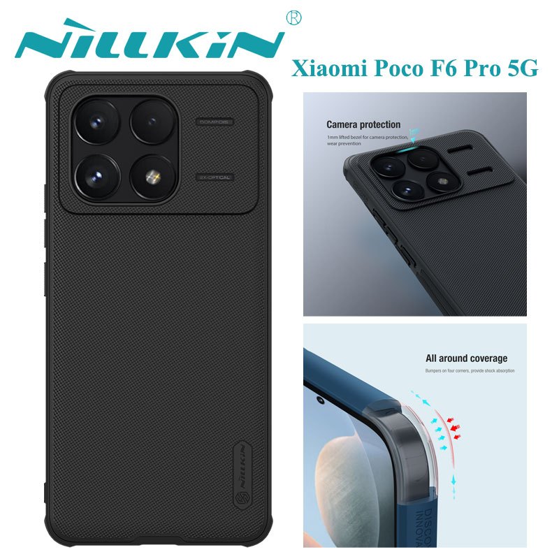 Nillkin เคส เคสโทรศัพท์ Xiaomi Poco F6 Pro 5G Case Super Frosted Pro ...