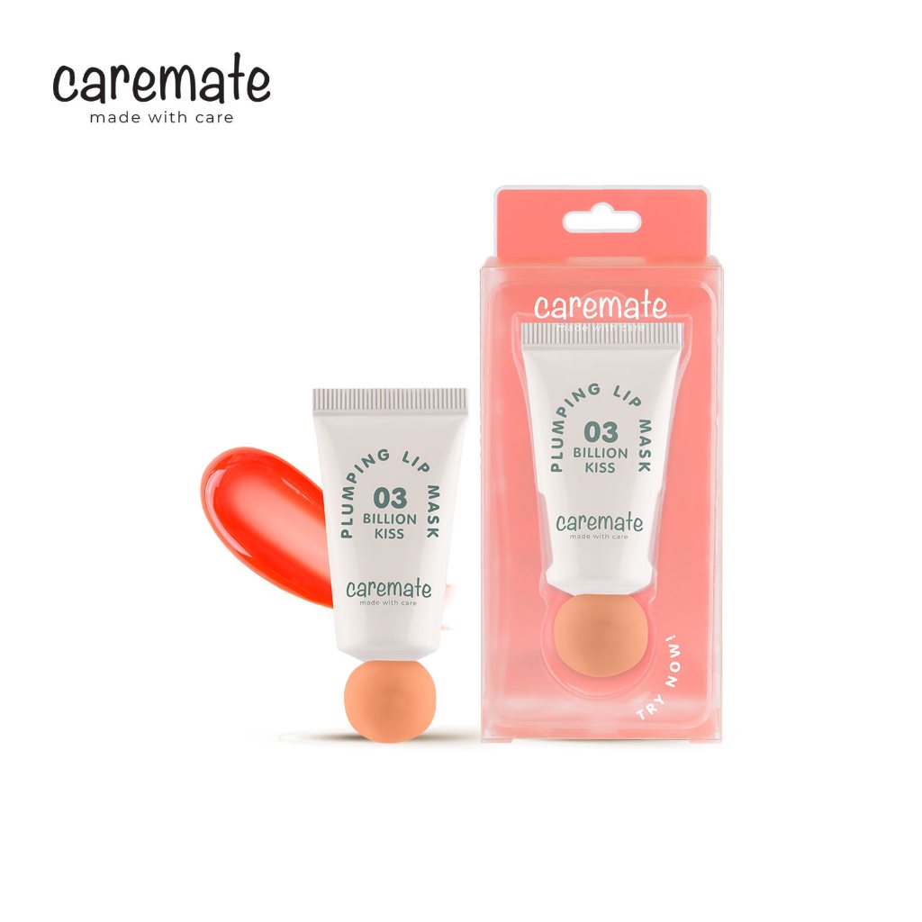 CAREMATE PLUMPING LIP MASK #03 BILLION KISS | Shopee Thailand