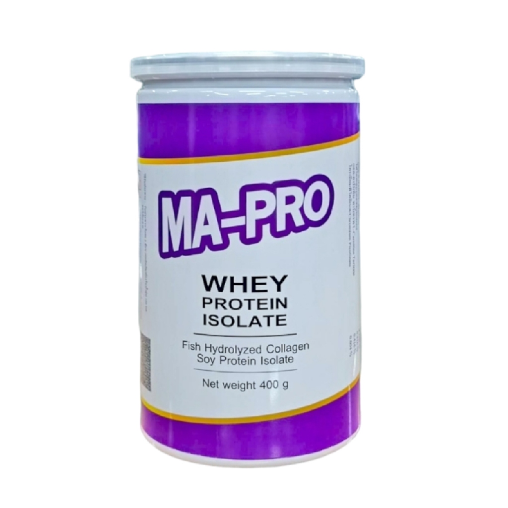 MA PRO Whey Protein Isolate มาโปร เวย์โปรตีน ไอโซเลต โปรตีนบำรุงร่างกาย ...