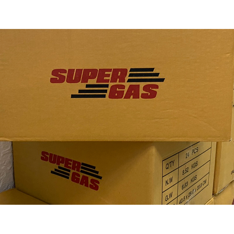 จำหน่ายแก๊สกระป๋อง Super Gas แบบ ยกลัง 24 กระป๋อง | Shopee Thailand