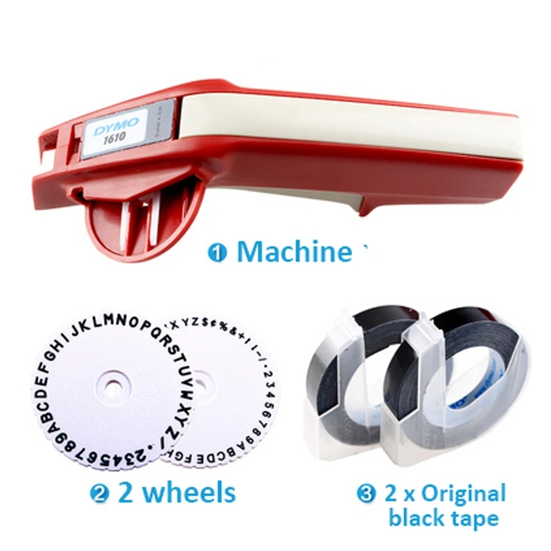 Dymo 1610 3D Embossed Manual Printer Dymo Manual Label Printer Suitable ...