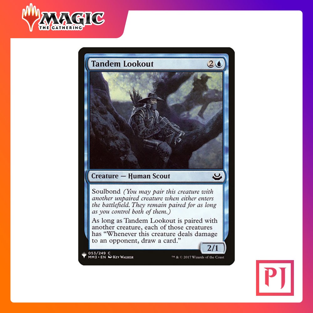 [MTG] Tandem Lookout [MB1] [BLUE] [COMMON] [NORMAL] [ENG] (การ์ดเมจิค ...