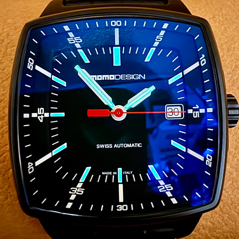 MOMO DESIGN Watch PILOT F AUTOMATIC Black PVD MD-097 | Shopee Thailand