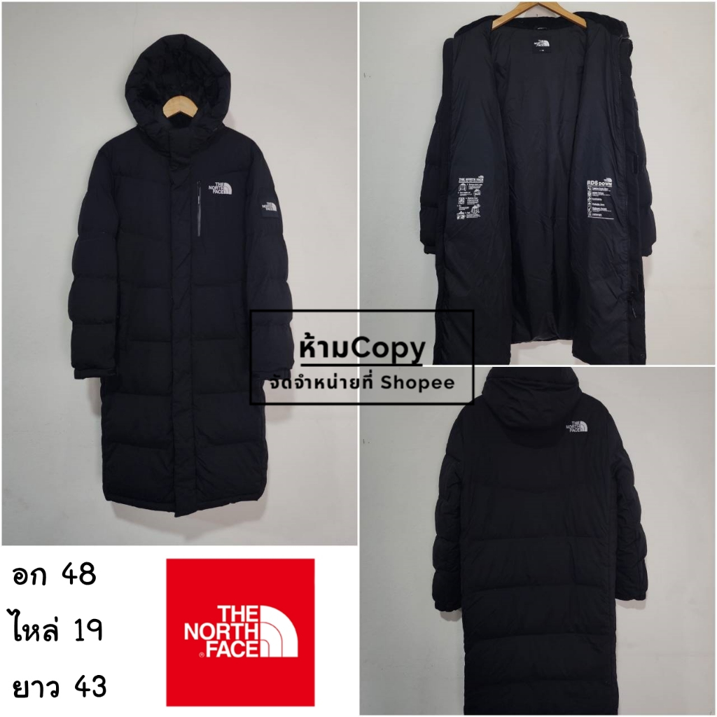 เสื้อกันหนาวLong padding ขนห่าน แบรนด์The north face ใส่-20++ เที่ยว ...