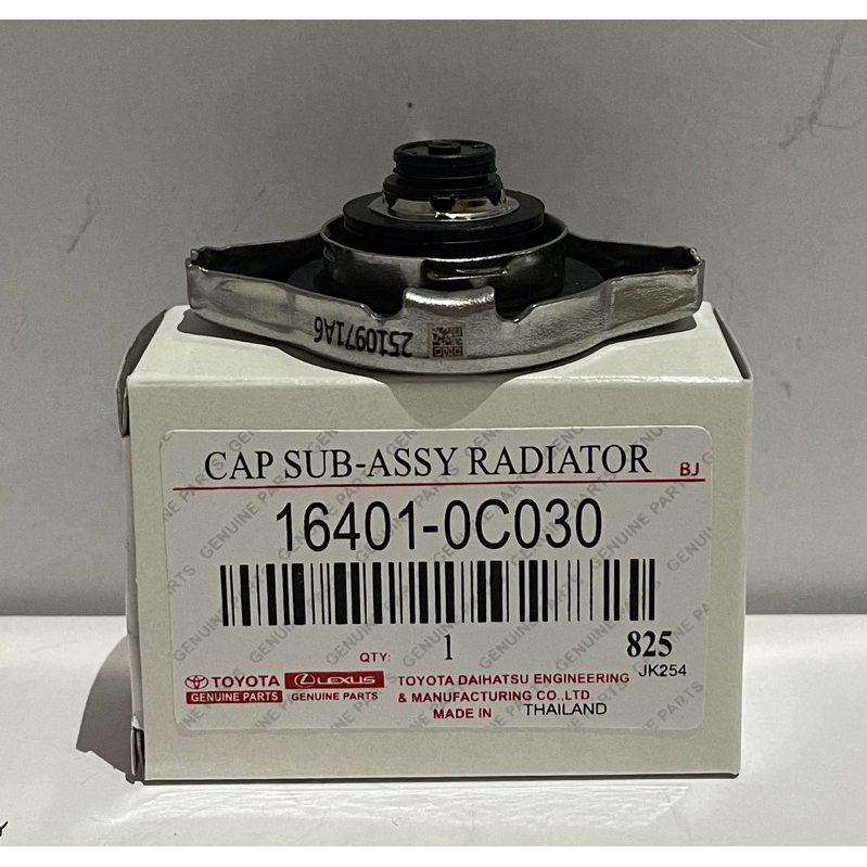 ฝาหม้อน้ำ Toyota VIOS,YARIS,ALTIS,FORTUNER 2.7,VIGO 2TR,WISH,Mazda2 ...