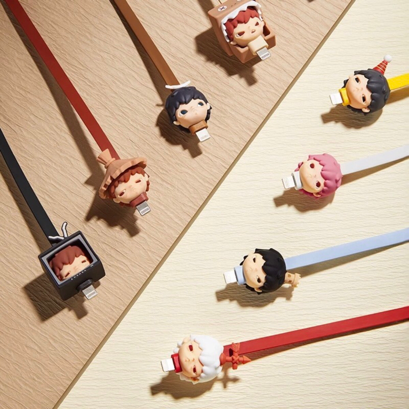 กล่องสุ่ม สายชาร์จ Popmart Hirono mime v4 charger - Pop Mart | Shopee ...