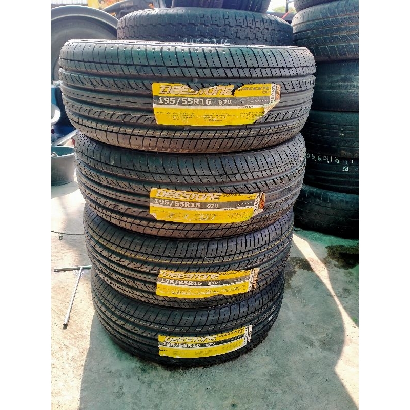 ยางใหม่ตกปี 195/55R16 Deestone Vincente R302 | Shopee Thailand