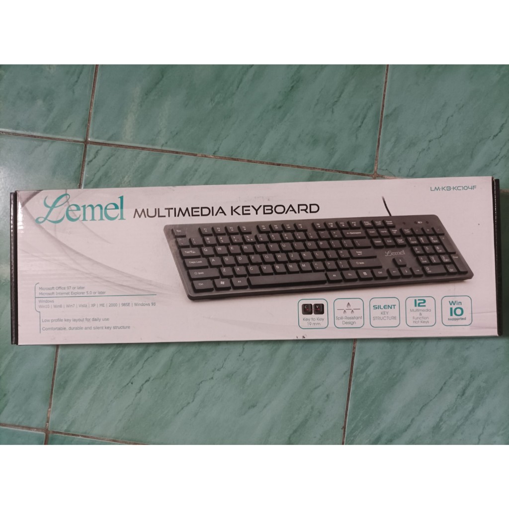 KEYBOARD LEMEL USB (ของใหม่) ราคาถูก | Shopee Thailand