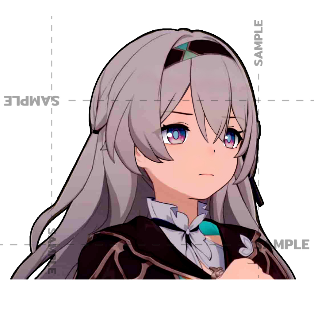 Firefly honkai star rail สติกเกอร์ 2 แผ่น Firefly star rail Stickers HSR Hotaru star rail ...