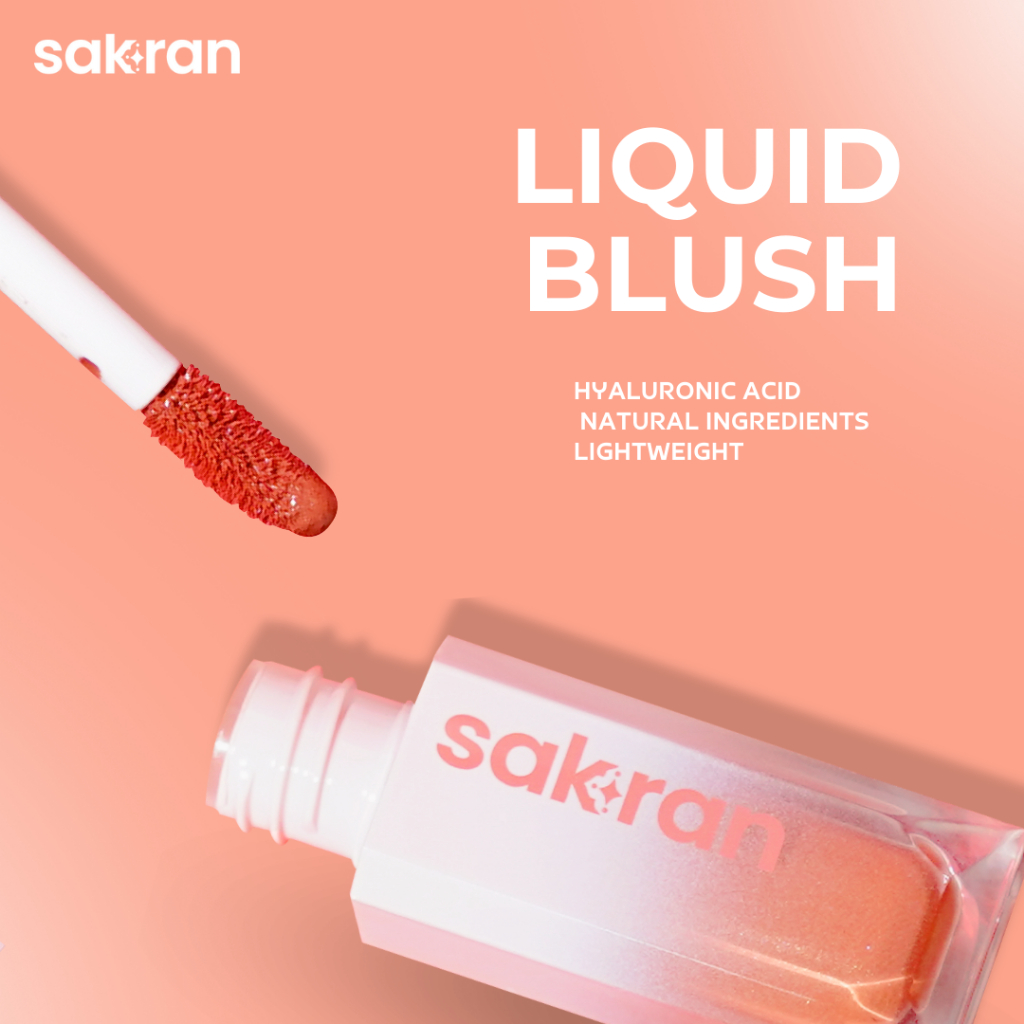 Sakran (สะคราญ) Perfect cheek Liquid Blush บลัชออนเนื้อลิควิด | Shopee Thailand