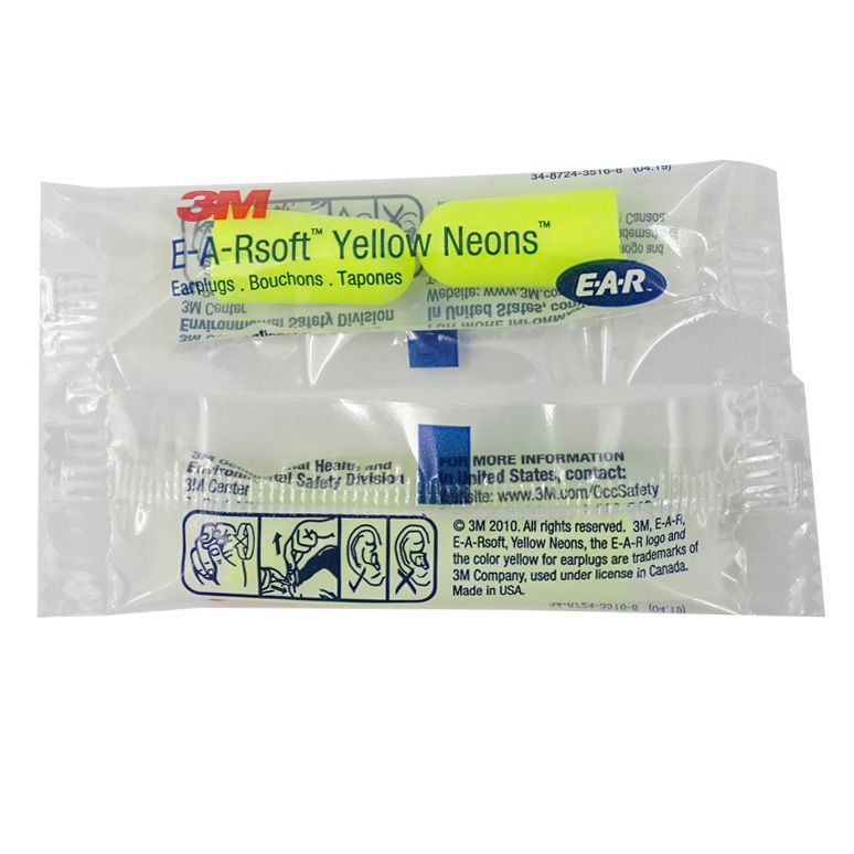 ที่อุดหู โฟมอุดหู 3M E-A-Rsoft Yellow Neons Foam Ear Plugs | Shopee ...