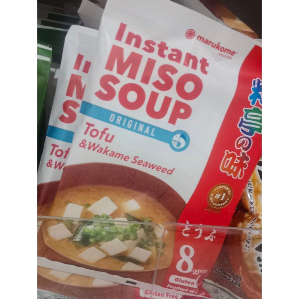 MARUKOME Miso Soup with Tofu & Wakame Seaweed * INSTANT SOUP * 152g | Shopee Thailand