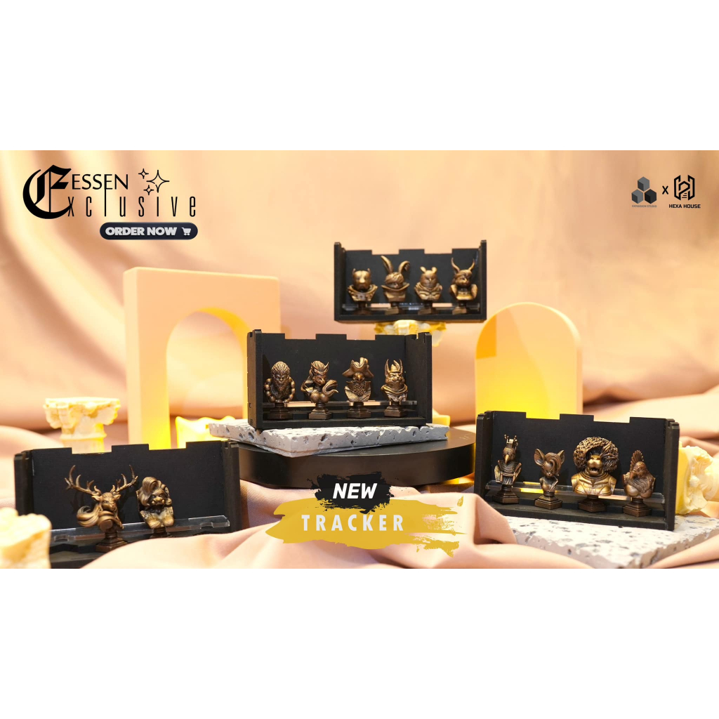 [Resin] Barbaric Board Game [TH/EN]: Turn Order Tracker - ชุดอัพเกรดโท ...