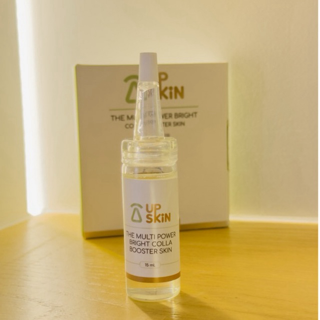 บูสเตอร์หน้าเด้ง (แพ็คเกจใหม่) - POWER BRIGHT COLLA BOOSTER SKIN 15ML ...