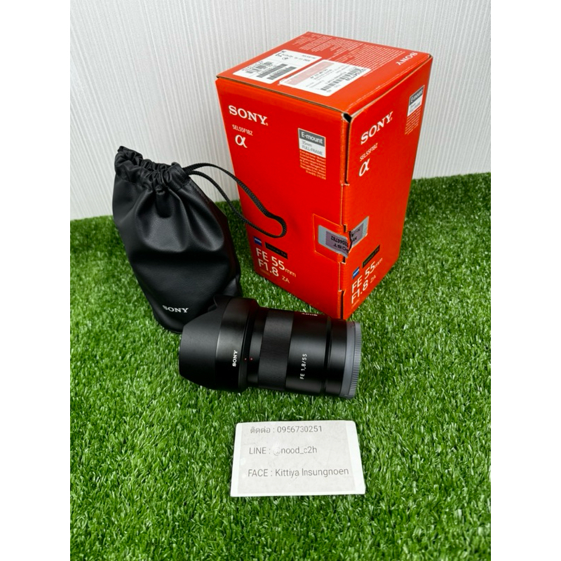 เลนส์ SONY FE 55 F1.8 ประกันศูนย์เหลือถึง 5-1-2025 | Shopee Thailand