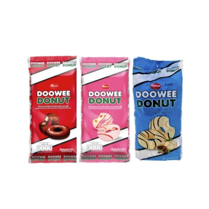 ขนมโดนัท ตราRebisco Dowee Donut 29 กรัม x 12 ซอง | Shopee Thailand