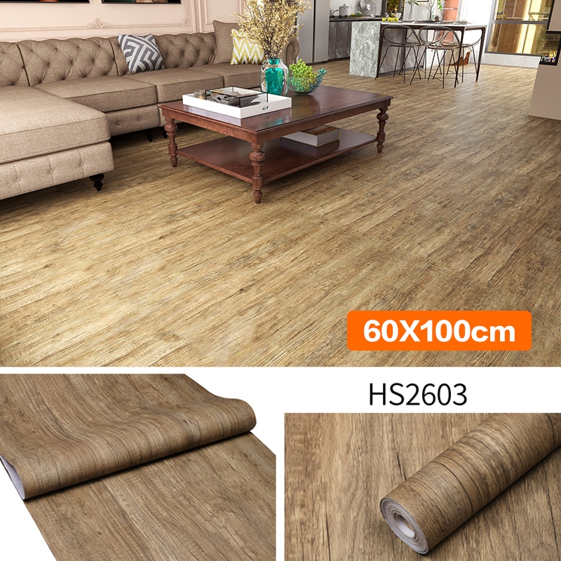 Vila สติ๊กเกอร์ ปูพื้นมีกาวในตัว เนื้อดี กว้าง60*100/300/500ซม วอลเปเปอร์ติดพื้น สติ๊กเกอร์ปู ...