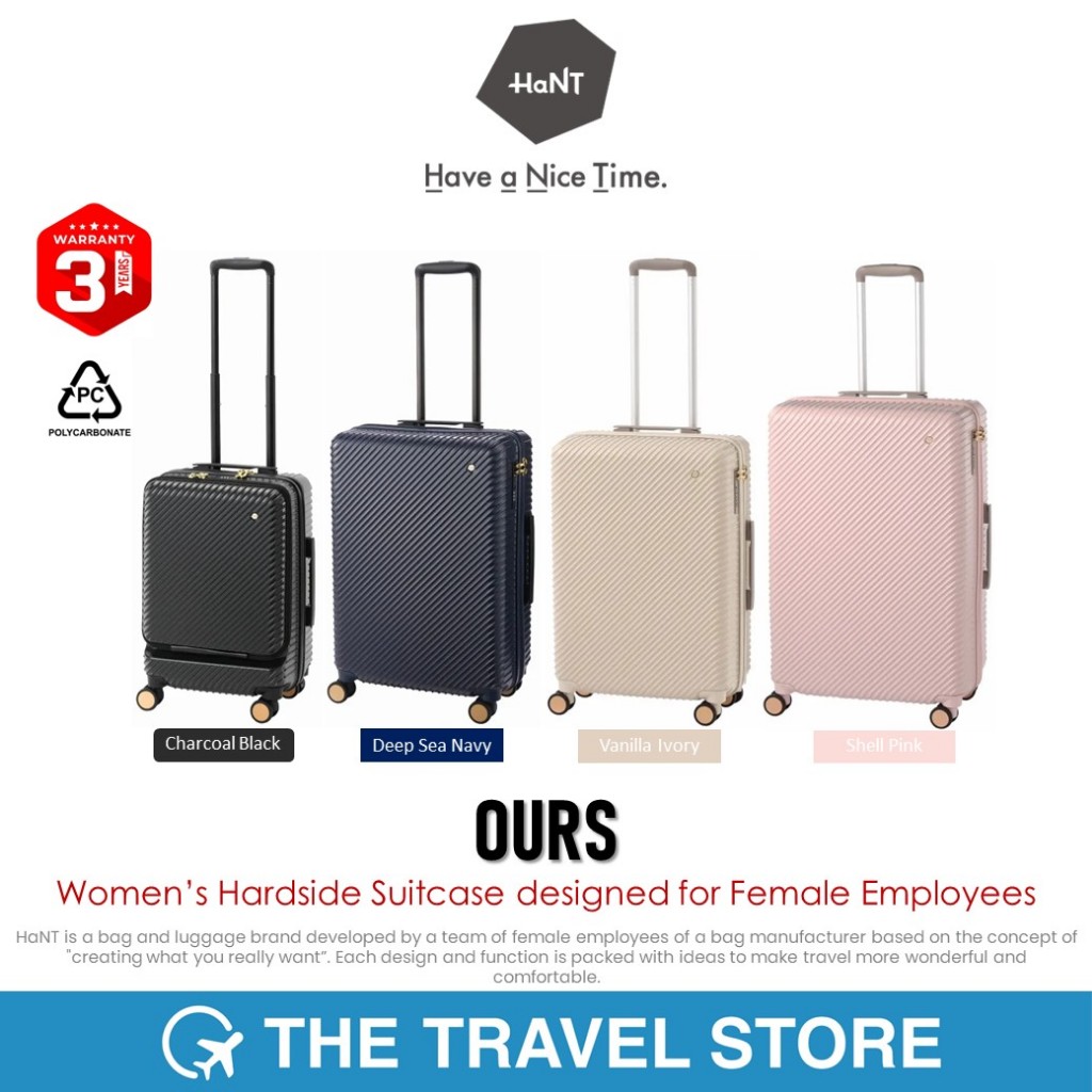 HaNT by ace. OURS Women’s Expandable Hardside Suitcase designed for ...