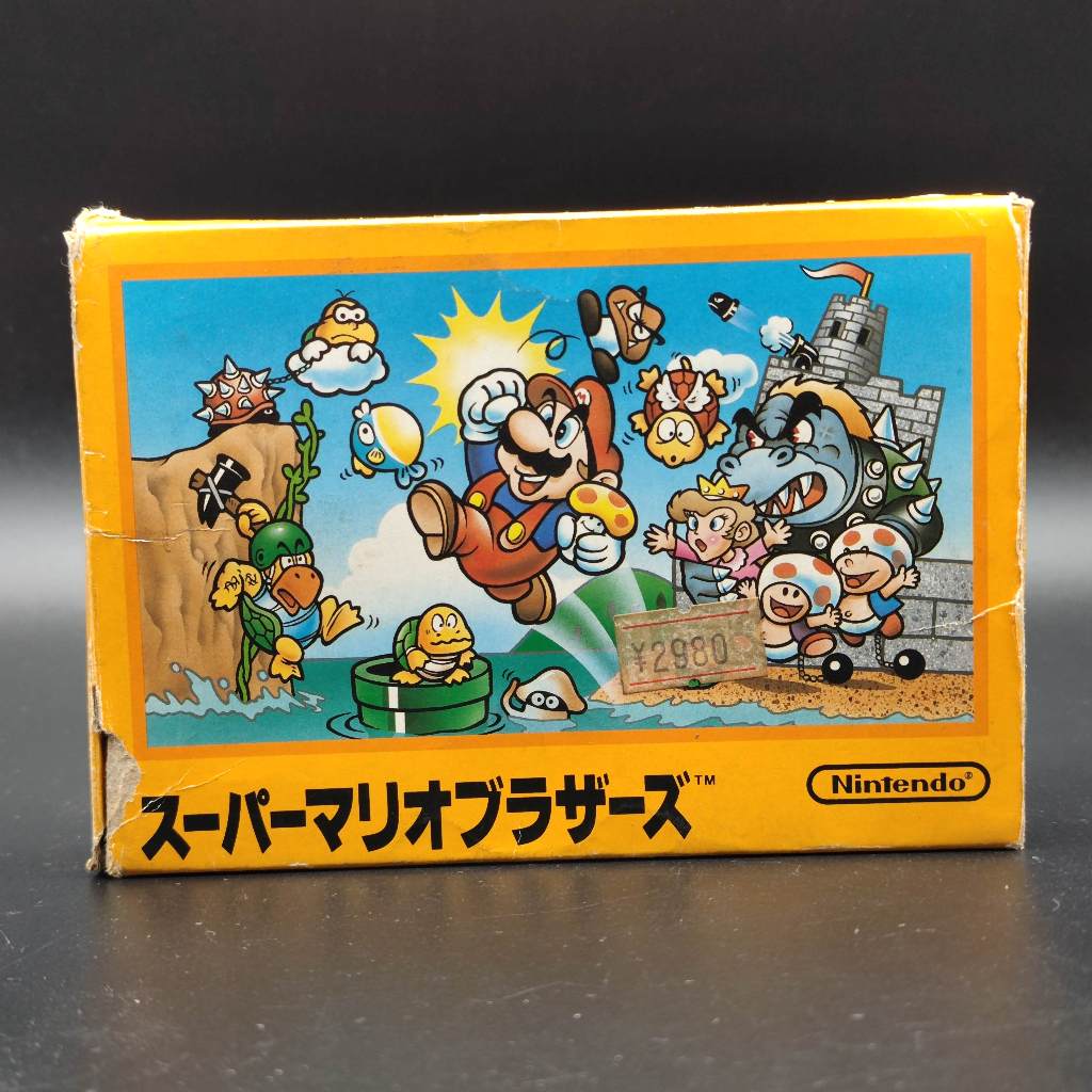 Super Mario Bros [FC] ตลับแท้ เล่นได้ กล่องไม่สวย ไม่มีคู่มือ Nintendo ...