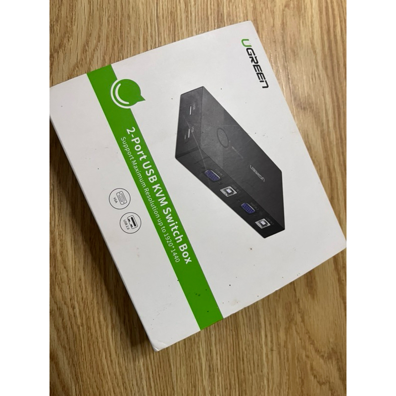 UGREEN 30357 2-Port VGA USB KVM Switch Box | Shopee Thailand