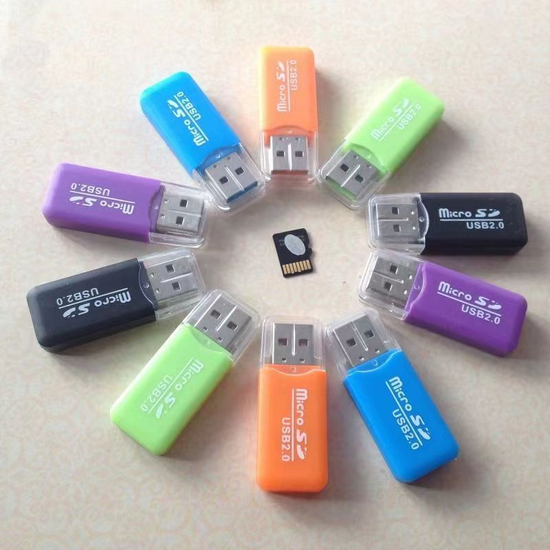 USB อ่านเมโมรี่การ์ต High Speed Integrated USB Card Reader Portable ...