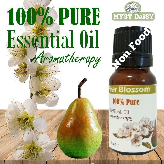 [10 mL.] 100% Pure Essential Oil น้ำมันหอมระเหยดอกแพร์ (Pear Blossom ...