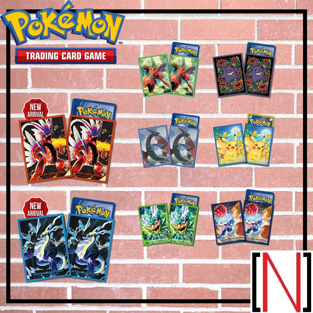 [Sleeve][ซองใส่การ์ด] Pokemon Center Sleeve แพคละ 64 ซอง [MTG][Pokemon ...