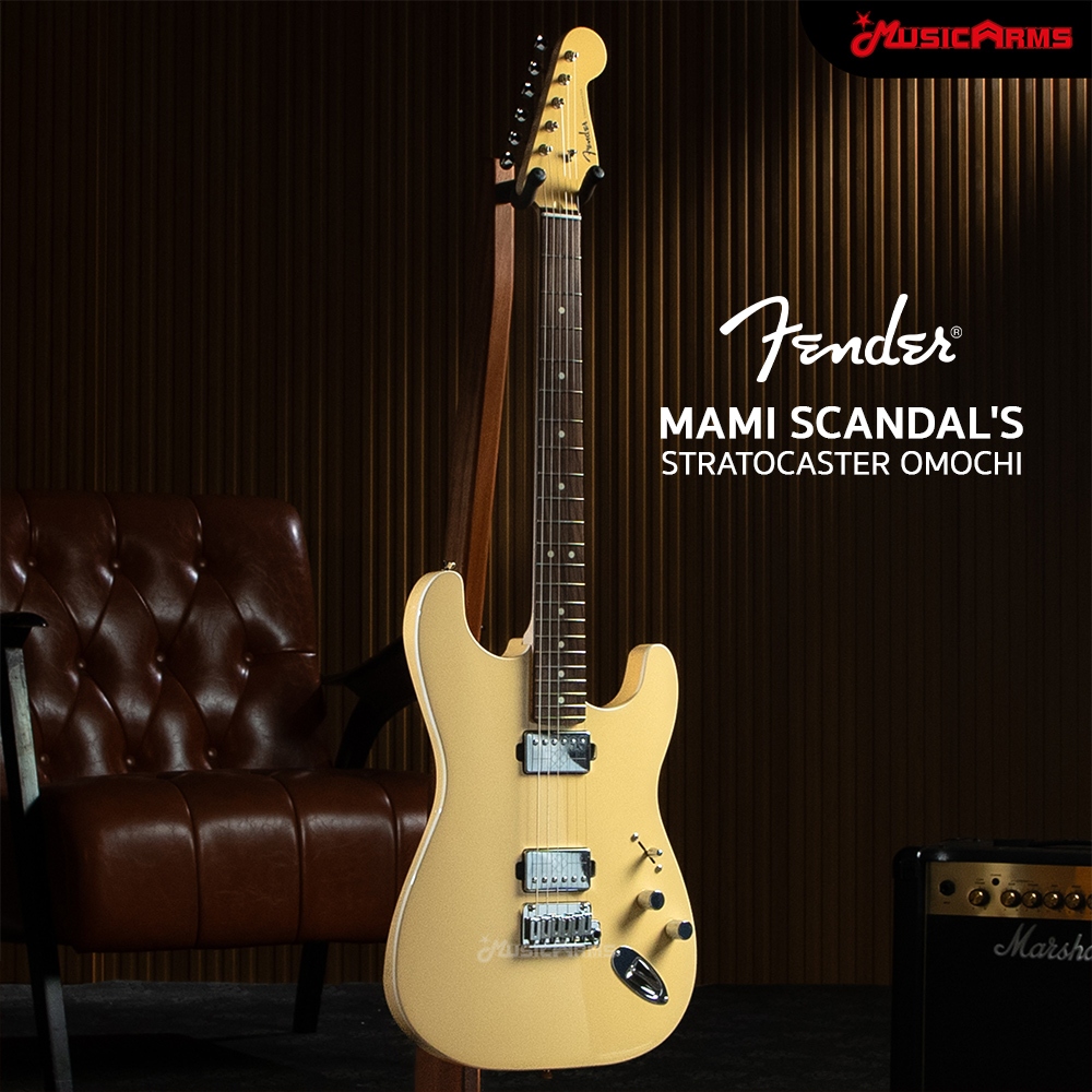 Fender Mami Scandal's Stratocaster Omochi กีต้าร์ไฟฟ้า Music Arms ...
