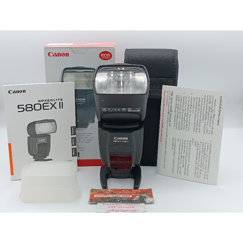 แฟลชอดีตท๊อป Canon 580EX II | Shopee Thailand
