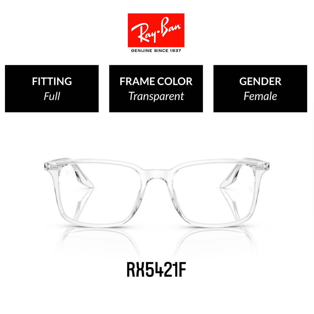 RAY-BAN VISTA - RX5421F 2001 - Eyeglasses | Shopee Thailand