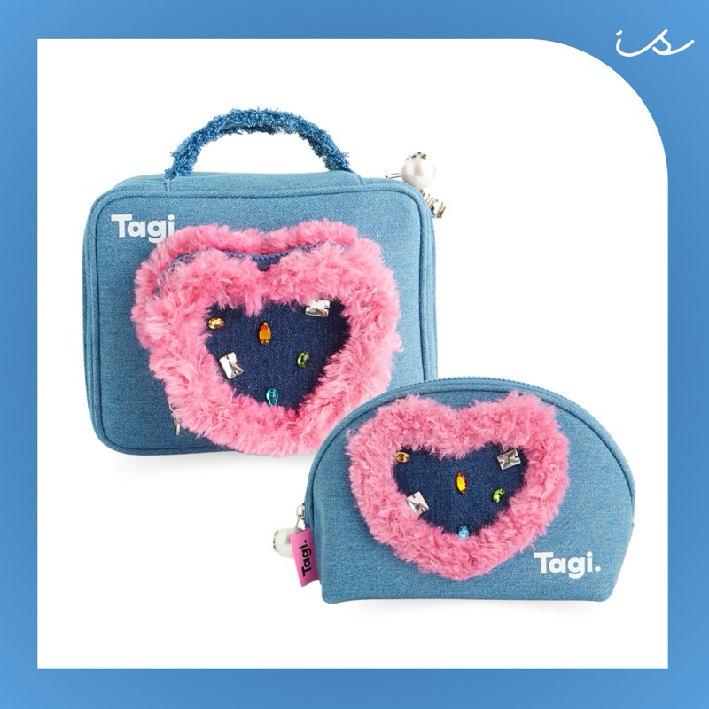 พรีออเดอร์ 〖 Tagi 〗Tagi. Imagine Denim Cosmetic Bag | Shopee Thailand