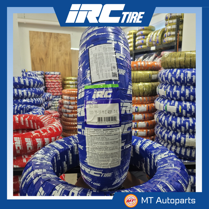 **โปรโมชั่นเปิดร้านใหม่** ยางนอก NMAX | IRC มาตรฐานติดรถ TL (110/70-13 ...