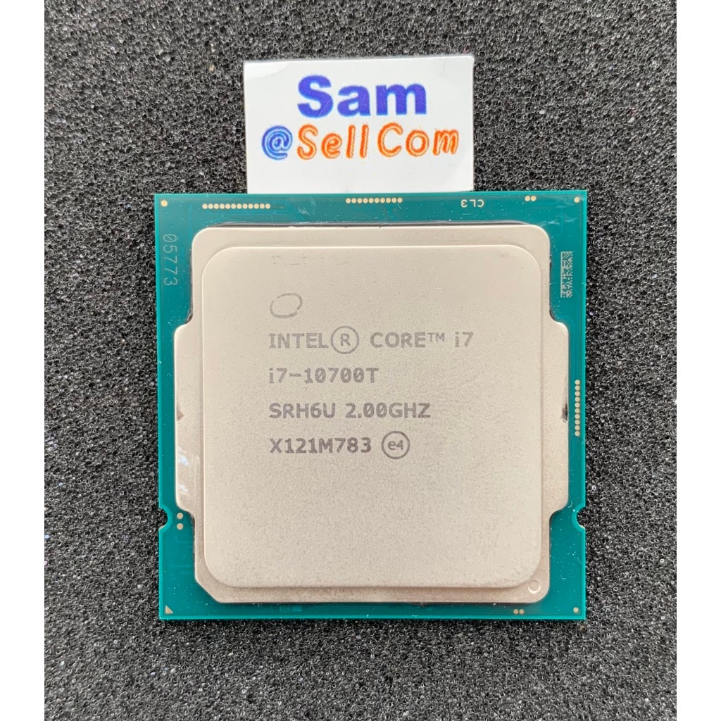 CPU (ซีพียู) 1200 INTEL CORE I7-10700T 2.00 GHz มีแต่ตัว CPU | Shopee ...