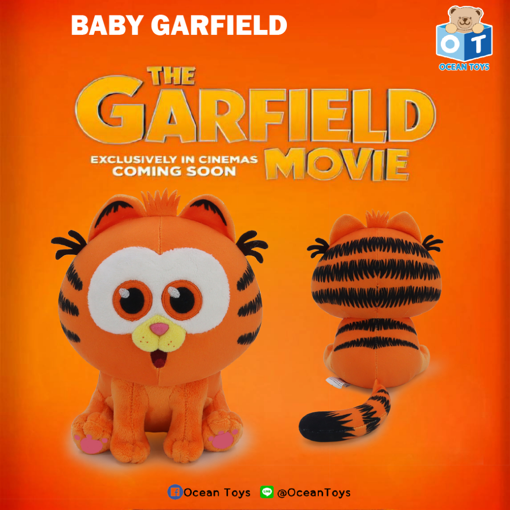 The Garfield Movie ลิขสิทธิ์แท้ Baby Garfield Cutie 7 นิ้ว | Shopee ...