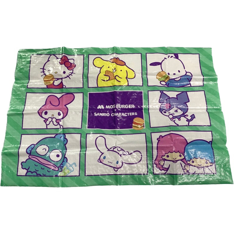 เสื่อกระสอบ Mos Burger x Sanrio Characters | Shopee Thailand