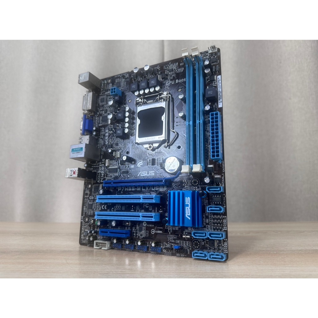 เมนบอร์ด(mainboard) Asus P7 series / P7H55 m lx / P8P55M LX (socket ...