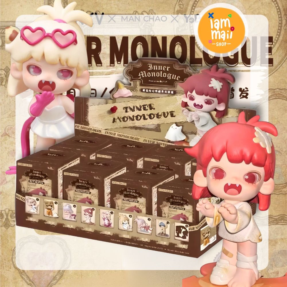 [ยกกล่อง] YOBU Inner Monologue Blind Box Series | Shopee Thailand