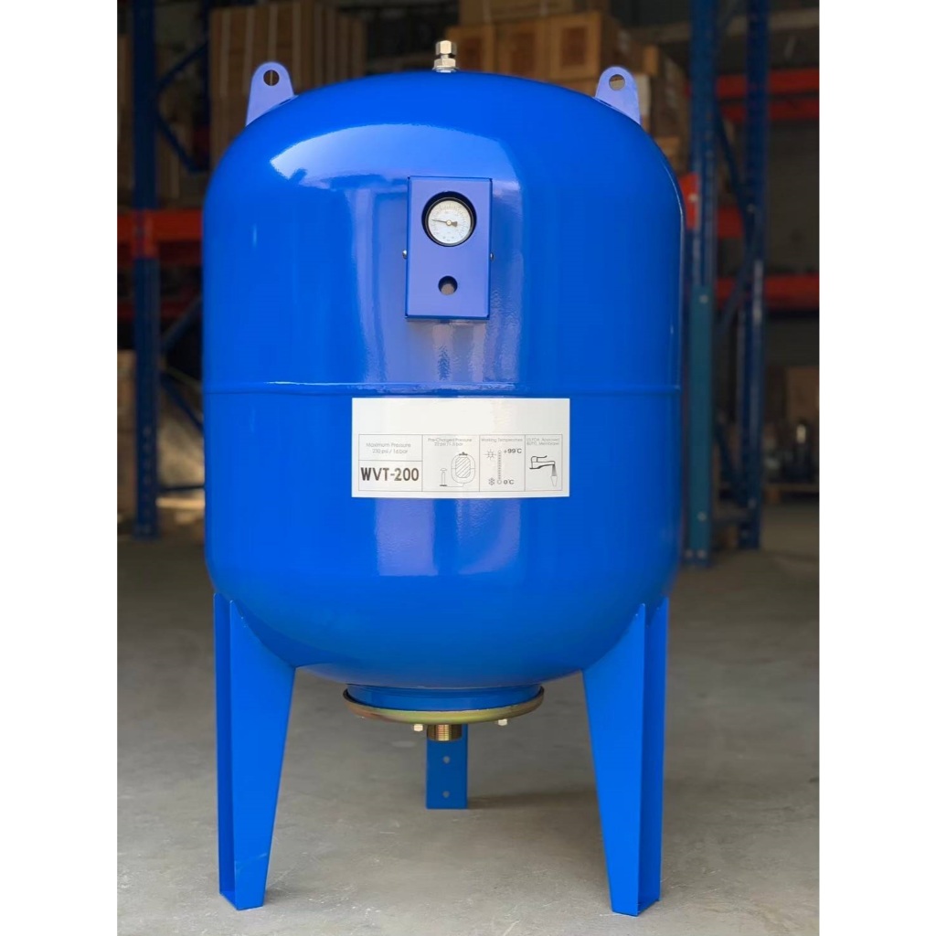 ถังแรงดัน diaphragm ยางไดอะแฟรม Pressure Tank ยี่ห้อ MCBELL รุ่น WVT-200VL ขนาด 200 ลิตร (สั่งที ...
