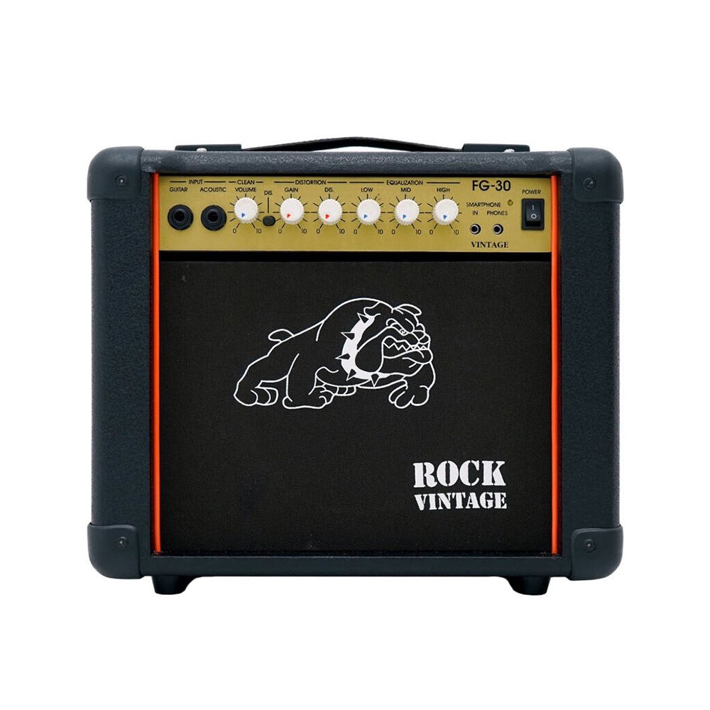 Rock FG-30 แอมป์ไฟฟ้า 30 วัตต์ FG30 +ประกันศูนย์ 1ปี Music Arms ...