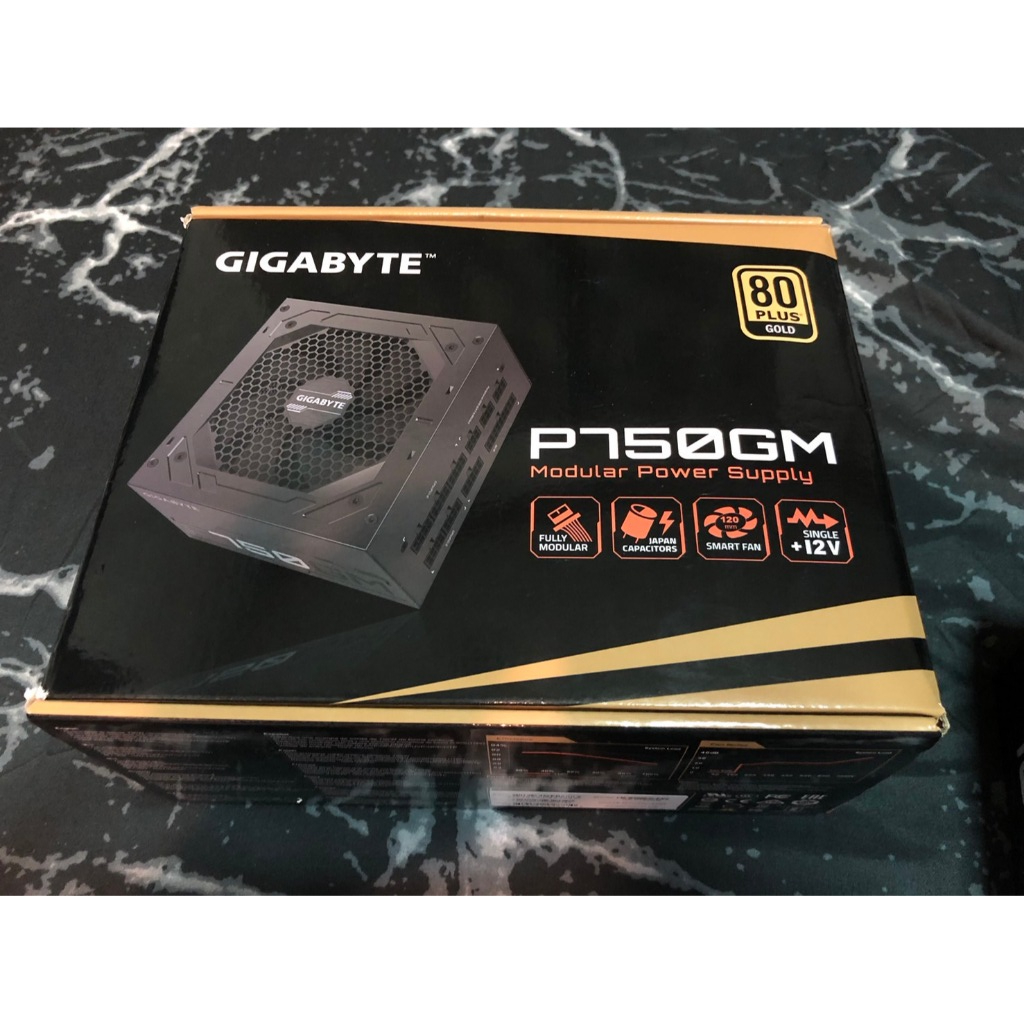 POWER SUPPLY (80+ GOLD) 750W GIGABYTE P750GM (มือ2) | Shopee Thailand