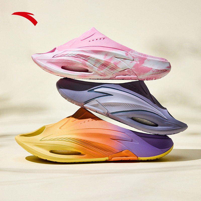 ANTA Nitroedge Men Basketball Sildes รองเท้าแตะบาสเก็ตบอล 9124B1802 ...