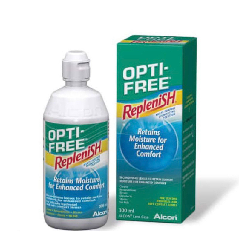 น้ำยาล้างคอนแทคเลนส์ Aldox Replenish 300ml | Shopee Thailand