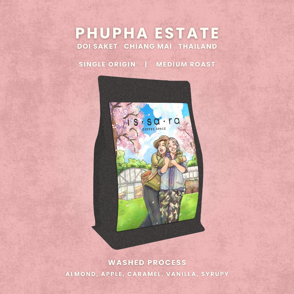 ISSARA Coffee Space เมล็ดกาแฟคั่วกลาง Phupha Estate - Washed Process ...