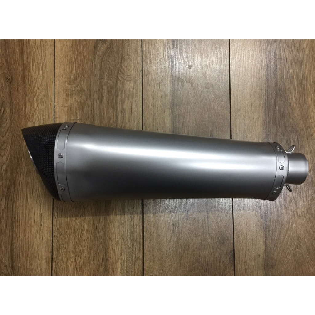 ปลายท่อ PR2 AK SHORTY 35 CM TITANIUM COLOR ปากเฉียง | Shopee Thailand