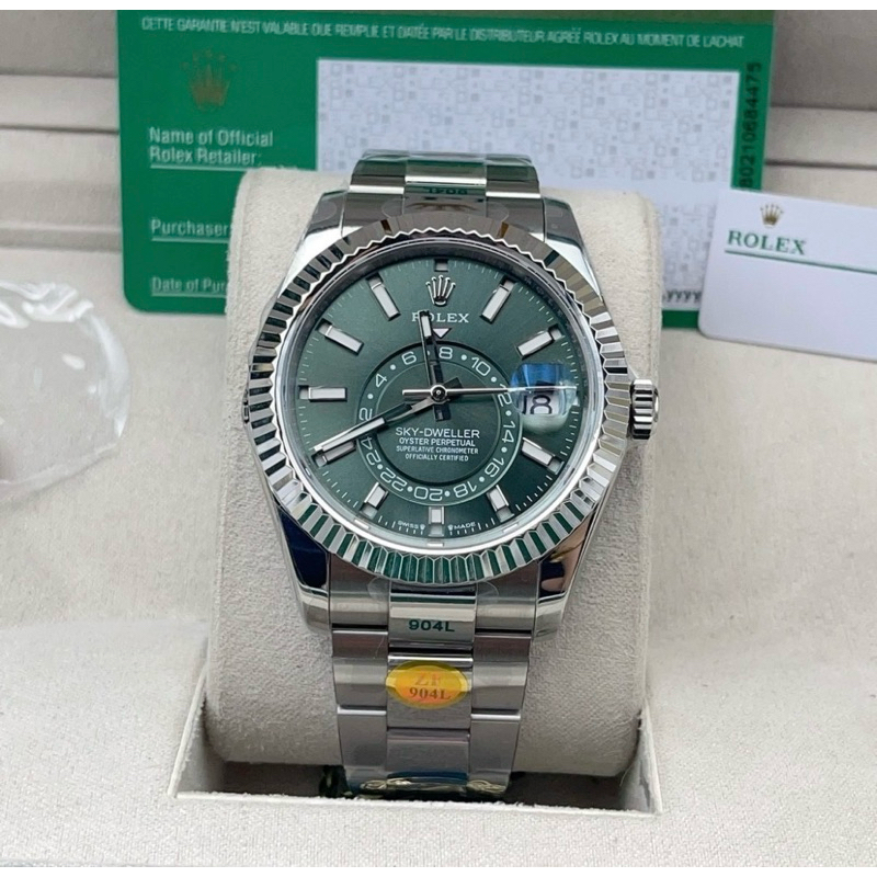 นาฬิกา Rolex Sky-Dweller Swiss โรงงาน: Zf Factory สวยใส่สลับแท้ครับ ...