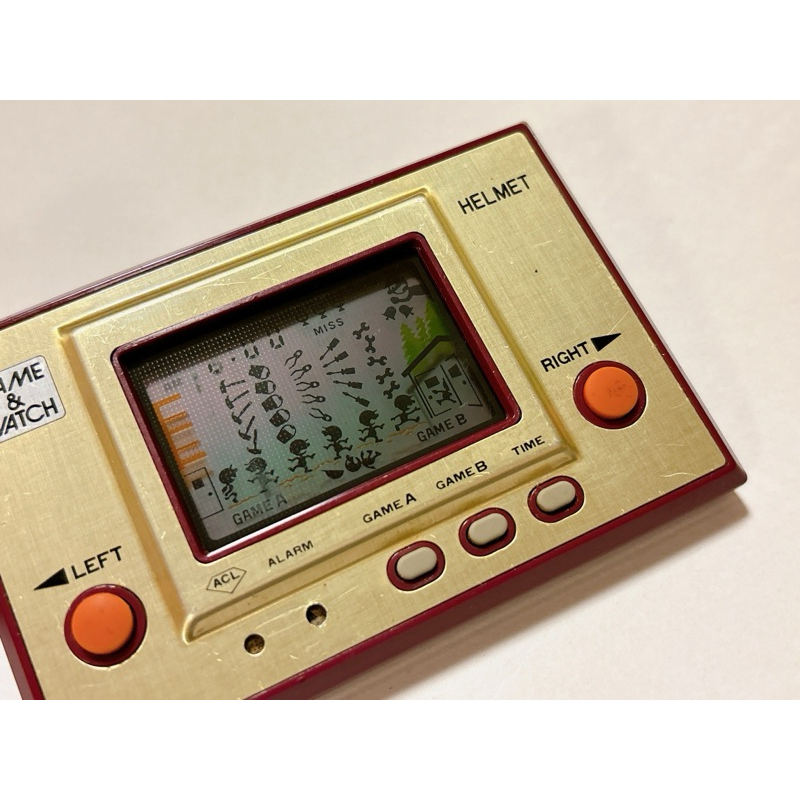 หมวกกันน็อค Nintendo Game And Watch 1981 ส่งตรงจากญี่ปุ่น หายากมาก ...