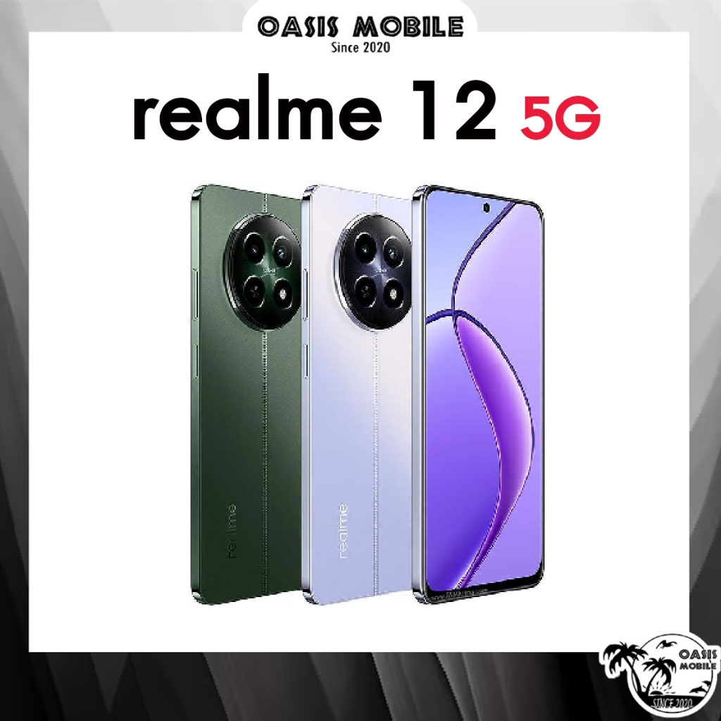 [ใหม่] Realme 12 Series | 12 5G | 12x | 12Plus จอแสดงผล IPS-LCD 24-bit ...