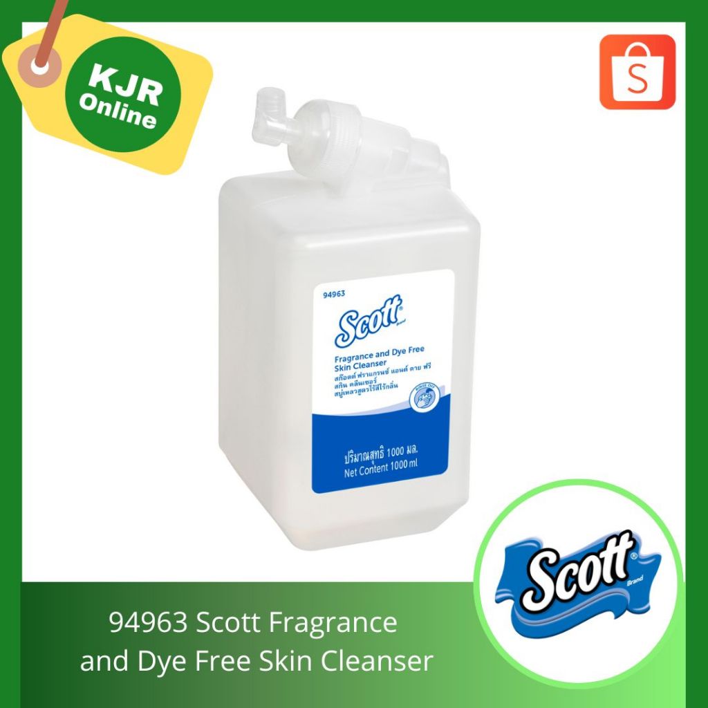 94963 SCOTT* Fragrance and Dye Free Skin Cleanser | Shopee Thailand