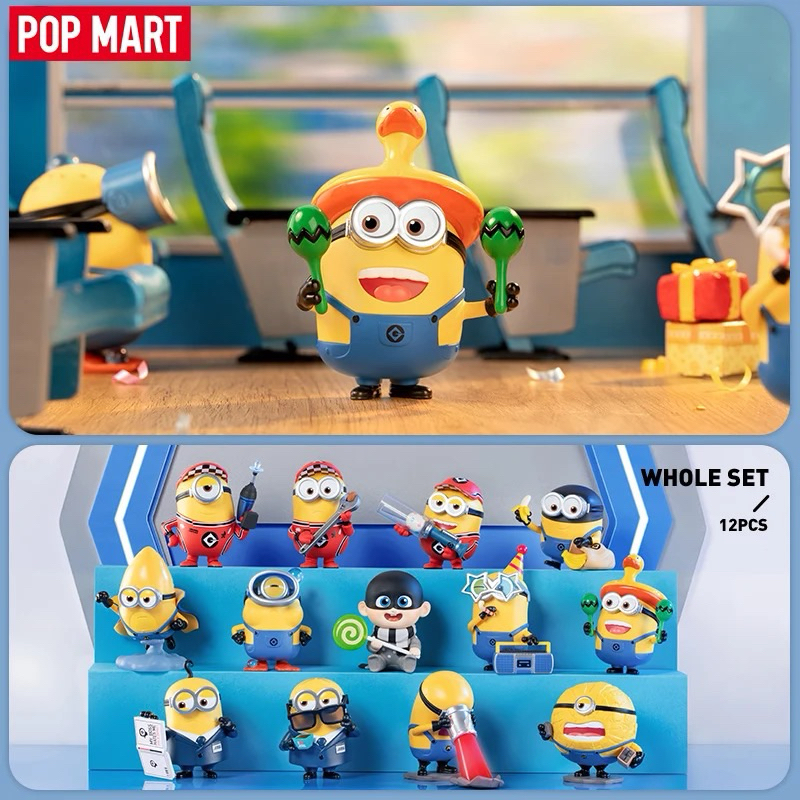 กล่องสุ่ม PopMart • Minions 4 | Shopee Thailand