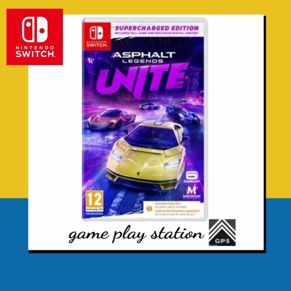 nintendo switch asphalt legends unite ( english zone 2 ) | Shopee Thailand